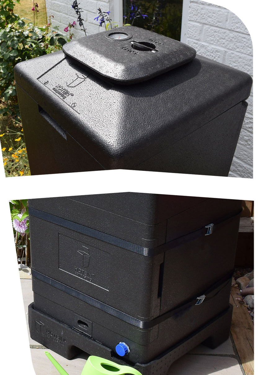 HOTBIN Mini Composting: Small Garden Composter & Organic Waste Solution ...